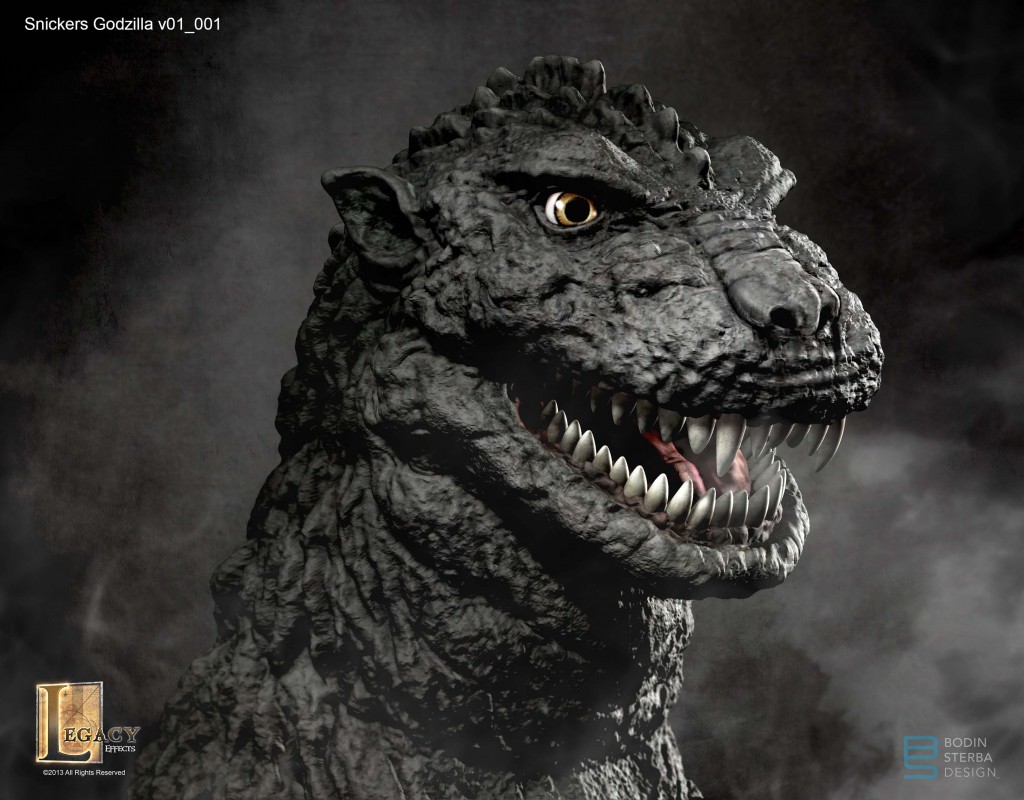 Snickers Godzilla designs | BODIN STERBA DESIGN