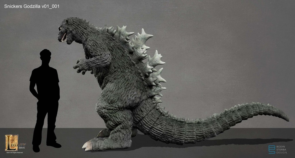 Snickers Godzilla designs | BODIN STERBA DESIGN