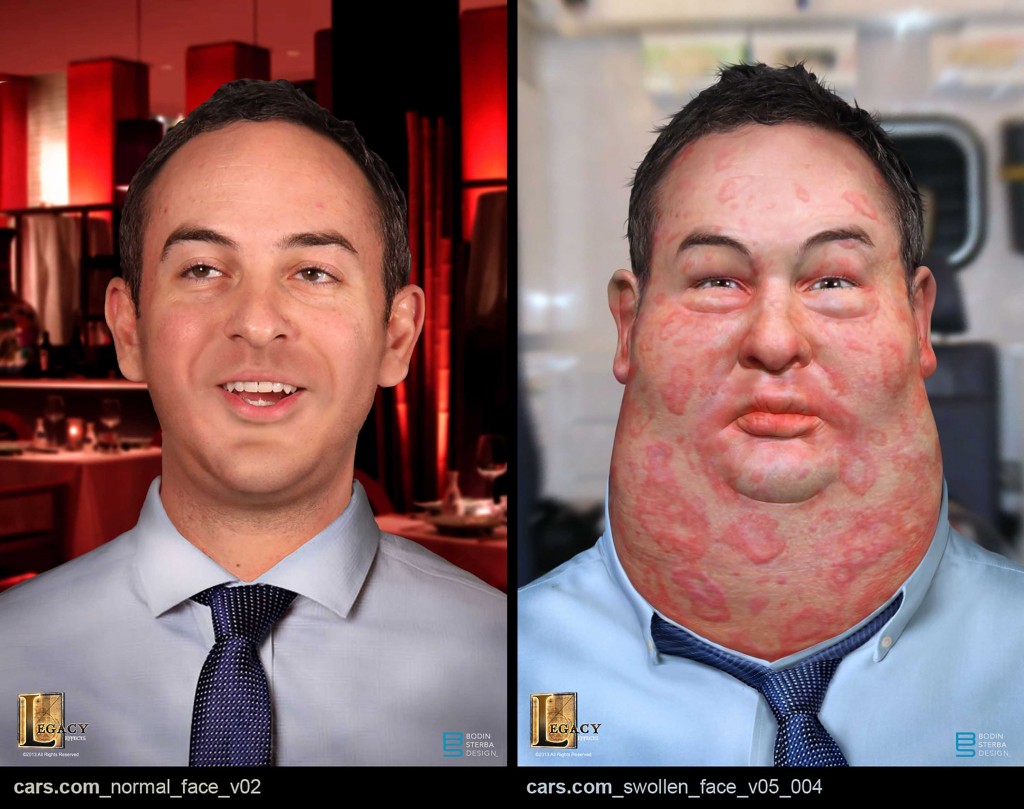 Cars.com Swollen Face Design | BODIN STERBA DESIGN