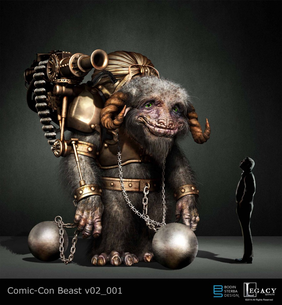 Giant Creature designs for Comic-Con 2014 | BODIN STERBA DESIGN