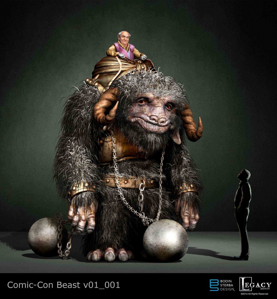 Giant Creature designs for Comic-Con 2014 | BODIN STERBA DESIGN