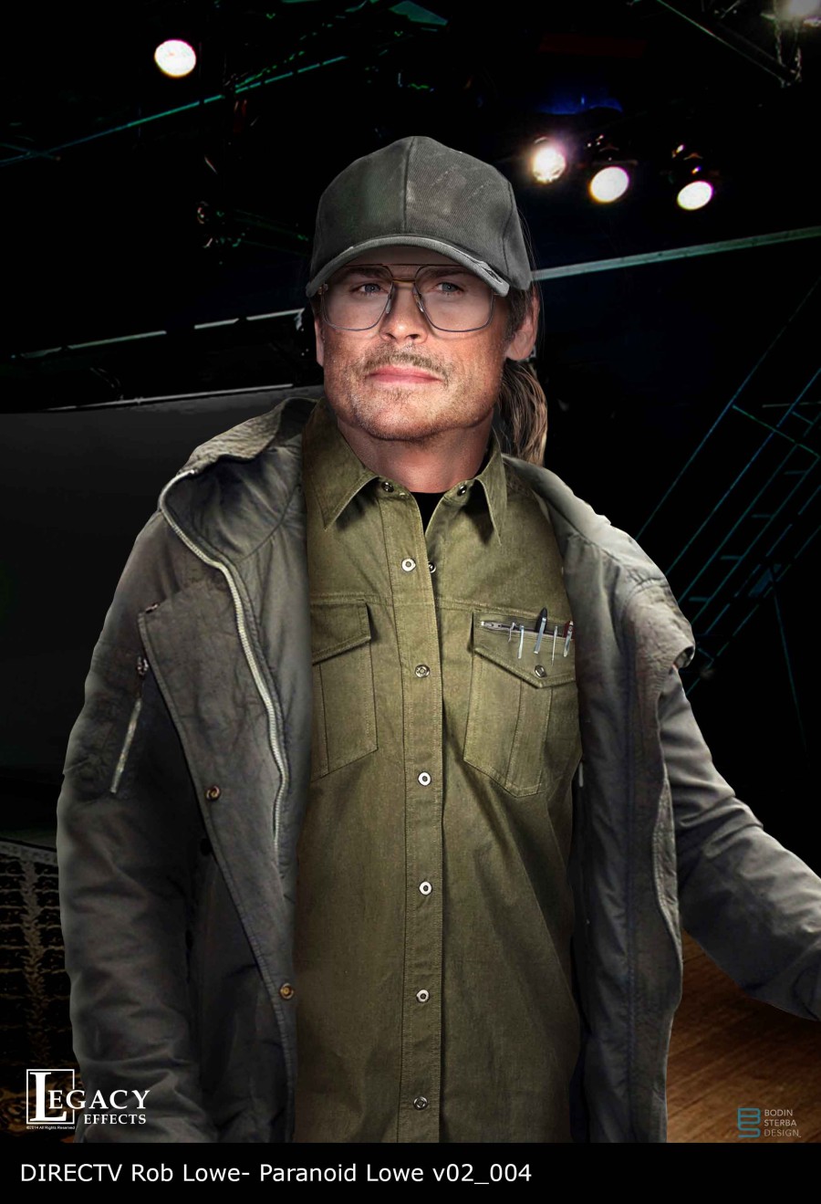 DirecTV Rob Lowe character designs | BODIN STERBA DESIGN