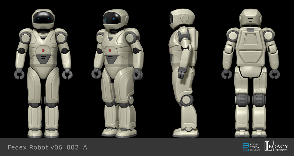 Fedex Commercial Robot Designs | BODIN STERBA DESIGN