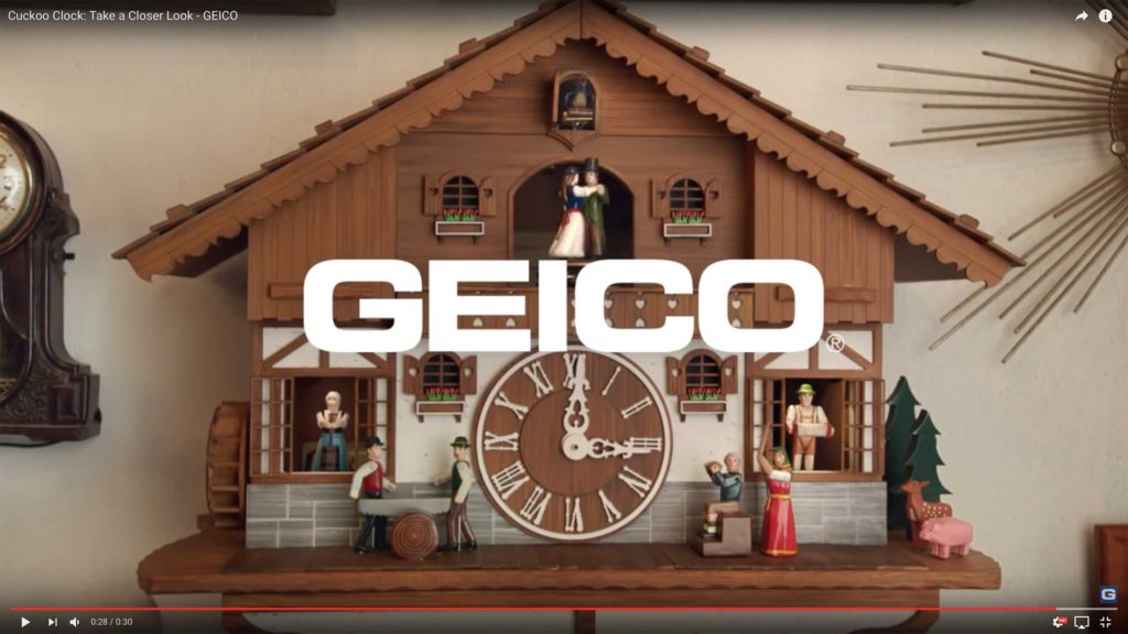 Geico Cuckoo Clock Characters | BODIN STERBA DESIGN