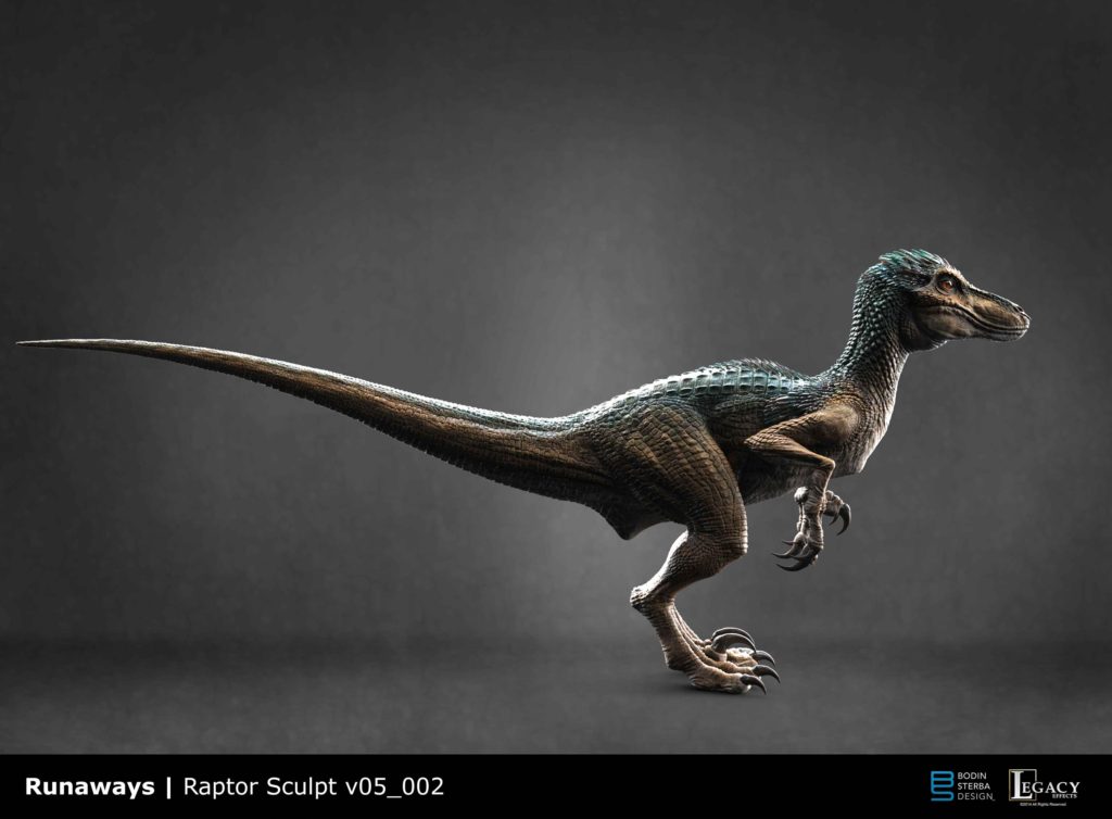 Marvel's Runaways Old Lace Raptor | BODIN STERBA DESIGN